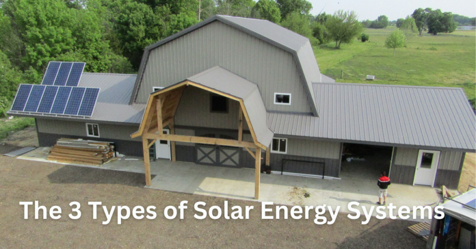 The 3 Types of Solar Energy Systems | Solect Energy
